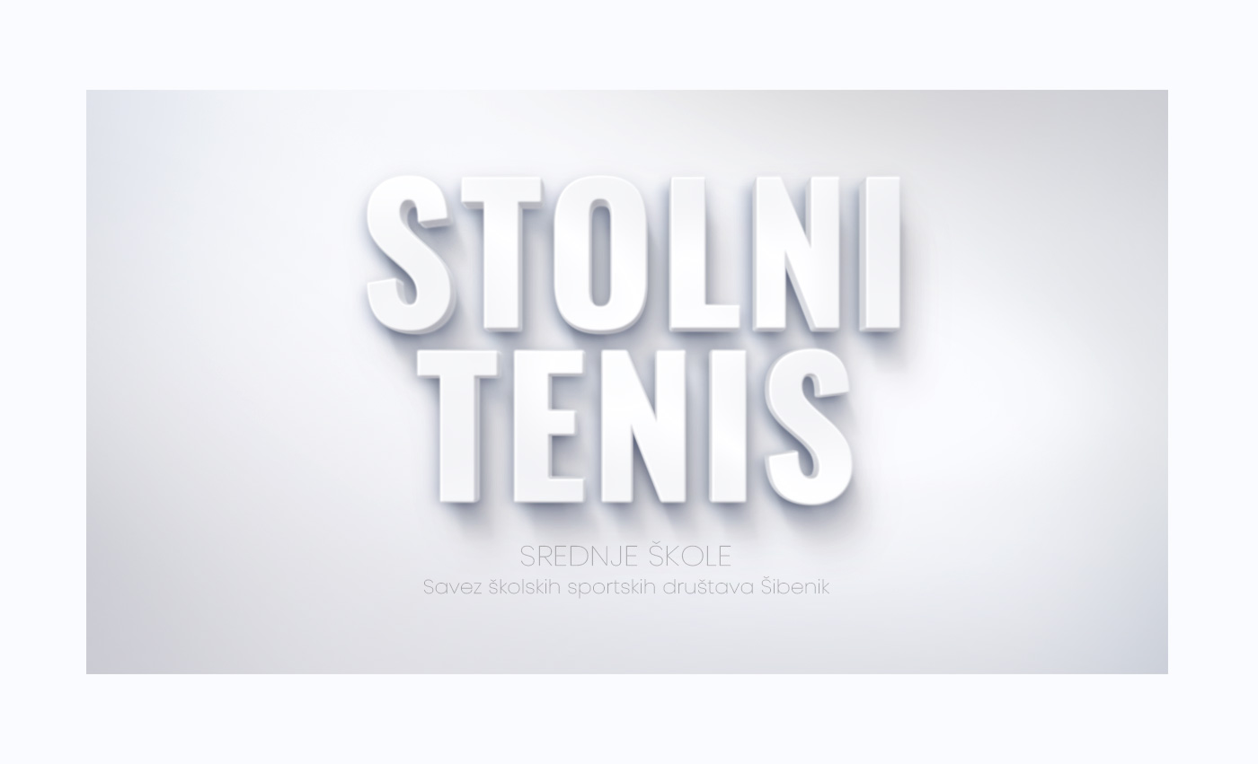 Stolni tenis - natjecanje za mladiće i djevojke - SŠ - 2025-26 - Savez školskih sportskih društava